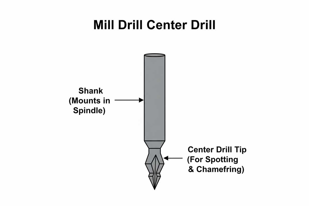 Mill Drill Machine Center Drill | RongFu Glossary